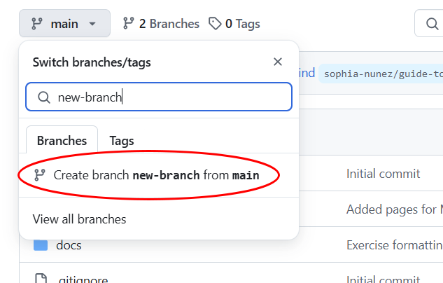 Branch | Guide to Git for Students